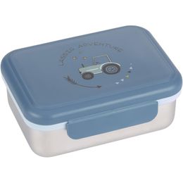 L&auml;ssig L&auml;ssig Kinder L&Auml;SSIG Lunchbox &raquo;Adventure, Tractor&laquo; blau B/H/L: 17,3cm x 6,9cm x 13,3cm