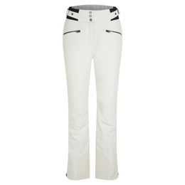Ziener Damen Skihose &raquo;TILLA-Z AQUASHIELD DAMEN&laquo; Slim Fit, wasser- u. winddicht, atmungsaktiv, warm durch PrimaLoft wei&szlig; 36, EURO-Gr&ouml;&szlig;en