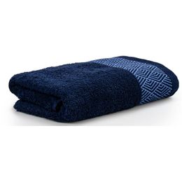 M&ouml;ve for frottana Handtuch &raquo;Geometry&laquo; pflegeleichte Qualit&auml;t, Made in Germany gr&uuml;n Walkfrottier, Obermaterial: 100% Baumwolle B/L: 50cmx100cm, 1 Stk.,
