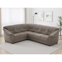 Sit & More sit&more Ecksofa &raquo;Savona L-Form, B. 262 cm, Komfortsitz, Eckcouch mit Stoff- & Lederwahl&laquo; mit Schlaffunktion, Liegefl. 120x195 cm B/H/T: 262cm x 90cm 