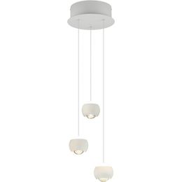 Musterring LED Pendelleuchte &raquo;CANNON, 3-flammige LED H&auml;ngelampe 5W 500Lumen 2300-4000K CCT&laquo; LED-Board 1 Stk. Farbwechsler warmwei&szlig; - kaltwei&szlig; mit Fernbedienung, 