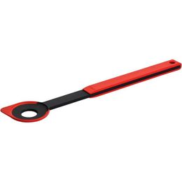 Woll Kochl&ouml;ffel &raquo;Cook it&laquo; aus hochwertigem Kunststoff und Silikon rot Kunststoff, Silikon L: 32,5cm