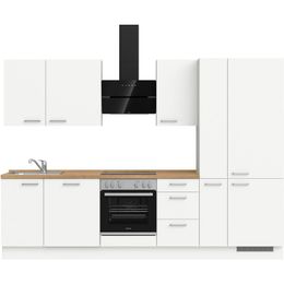 Nobilia K&uuml;chenzeile &raquo;"Touch II", NEU: individuell anpassbar mit gratis Profi-Beratung&laquo; vormontiert, Breite 300 cm, Ausrichtung w&auml;hlbar, wahlw. mit E-