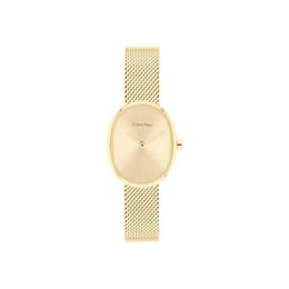Calvin Klein Damen Quarzuhr &raquo;Euphoria&laquo; Armbanduhr, Damenuhr, Edelstahlarmband, analog Einheitsgr&ouml;&szlig;e