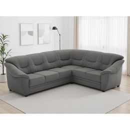 Sit & More sit&more Ecksofa &raquo;Savona L-Form, B. 262 cm, Komfortsitz, Eckcouch mit Stoff- & Lederwahl&laquo; mit Schlaffunktion, Liegefl. 120x195 cm B/H/T: 262cm x 90cm 