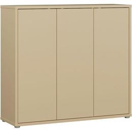 FORTE Schuhschrank &raquo;Alice Springs, Schuhschrank, Platz f&uuml;r 20 Paar Schuhe, 3 T&uuml;ren&laquo; B/H/T 109,2/99,1/34,9 cm, Stauraumschrank, Mehrzweckschrank, 