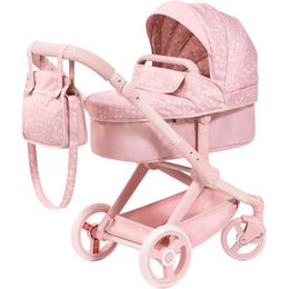 BAYER Kombi-Puppenwagen &raquo;Xeo&laquo; rosa Einheitsgr&ouml;&szlig;e Kombi-Puppenwagen