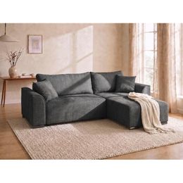 Collection AB Ecksofa &raquo;Sara L-Form, B: 236 cm, Schlaffunktion, Bettkasten, optional Topper&laquo; Bonnellfederkern, Liegefl. 116x190 cm, Couch als 