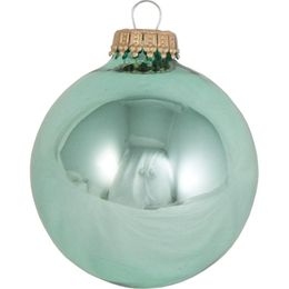 Weihnachtsbaumkugel &raquo;CBK60007, Weihnachtsdeko, Christbaumschmuck, Christbaumkugeln Glas&laquo; gr&uuml;n Glas 7cm