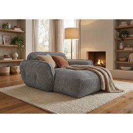 Trendmanufaktur Chaiselongue &raquo;Be Fluffy, mit Rundumbezug, Loveseat mit moderner breiter Kedernaht&laquo; mit softem Sitzkomfort, in hochwertigem Breitcord 