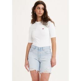 Levi's Levi's Damen T-Shirt &raquo;LUCA SLIM TEE&laquo; Slim Fit wei&szlig; XS (34)