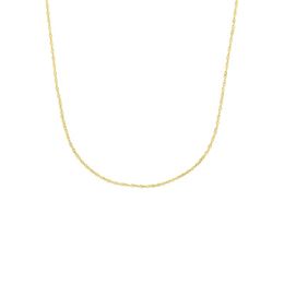 Amor Damen Collierkettchen &raquo;Classics, Singapurkettengliederung&laquo; Made in Germany gelb Gelbgold 375, L: 42