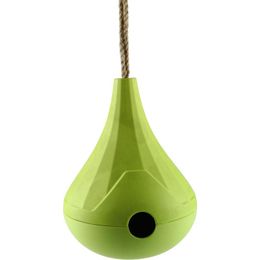 AM Design Dekofigur &raquo;Vogelhaus aus Bambus&laquo; in gelb, gr&uuml;n oder blau gr&uuml;n Bambus B/H/T: 15,5cm x 20cm