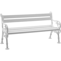 BLOME Gartenbank &raquo;3er-Bank Linderhof 160 cm wei&szlig;&laquo; Vollkunststoff wei&szlig; PVC, Polypropylen B/H/T: 160cm x 85cm x 60cm