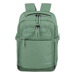 Travelite Unisex Travelite Laptoprucksack &raquo;KICK OFF Reiserucksack&laquo; ideal als Kabinengep&auml;ck, f&uuml;r Arbeit, Freizeit und Reisen gr&uuml;n B/H/T: 25cm x 40cm x 