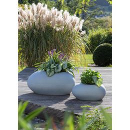 Scheurich Blumentopf &raquo;48/280 FLOW&laquo; grau B/H/T: 58cm x 35,2cm x 73cm