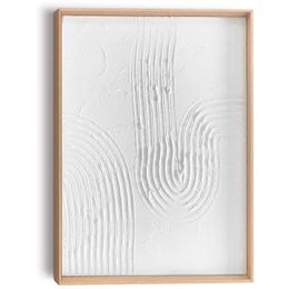 Reinders Bild &raquo;Scharf&laquo; wei&szlig; Holzwerkstoff B/H/T: 30cm x 40cm x 3cm