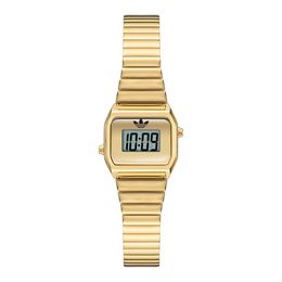 adidas originals Damen adidas originals Digitaluhr &raquo;DIGITAL TWO XS&laquo; Quarzuhr, Armbanduhr, Damenuhr, Edelstahlarmband, digital gold Einheitsgr&ouml;&szlig;e