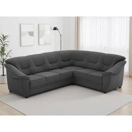 Sit & More sit&more Ecksofa &raquo;Savona L-Form, B. 262 cm, Komfortsitz, Eckcouch mit Stoff- & Lederwahl&laquo; mit Schlaffunktion, Liegefl. 120x195 cm B/H/T: 262cm x 90cm 