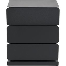 SPINDER DESIGN Schuhkommode &raquo;Joey&laquo; Metall, Breite 37 cm schwarz Metall B/H/T: 37cm x 54,5cm x 26cm, 3 Stk.