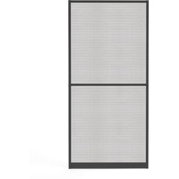 Hecht international Insektenschutz-T&uuml;r &raquo;Alu-T&uuml;rbausatz&laquo; grau B/H: 100cm x 210cm