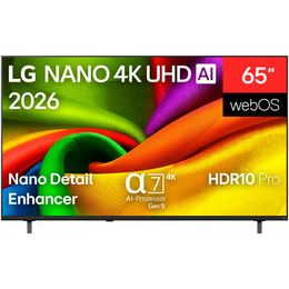 LG LED-Fernseher &raquo;65NU850B6LA&laquo; 164 cm/65 &prime;&prime; Smart-TV schwarz 4K Super Upscaling und Dynamic Tone Mapping sorgen f&uuml;r optimierte Bilddarstellung sowie 