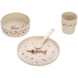 L&auml;ssig L&Auml;SSIG Kindergeschirr-Set &raquo;Little Mateys, royal blue&laquo; blau 4 Stk. Kindergeschirr-Set