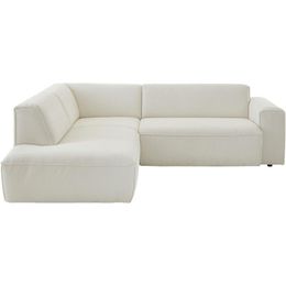 Die PlanBar Ecksofa &raquo;MP-IN24083&laquo; SoftSitz-Kaltschaumpolsterung, wahlweise mit motorischer Vorziehbank 100% Polyester B/H/T: 254cm x 75cm x 227cm, 