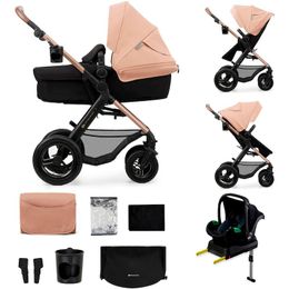 Kinderkraft Kombi-Kinderwagen &raquo;MOOV 2 4in1 AIR&laquo; 27 kg mit Luftreifen beige Einheitsgr&ouml;&szlig;e Kombi-Kinderwagen