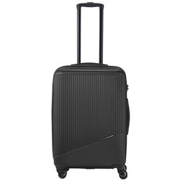 Travelite Herren Travelite Hartschalen-Trolley &raquo;BALI Reisekoffer Hartschale&laquo; 65 l 4 Rollen TSA-Schloss &ndash; robustes Reisegep&auml;ck schwarz B/H/T: 45cm x 
