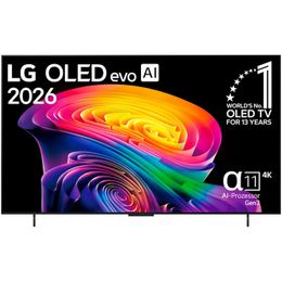 LG OLED-Fernseher &raquo;OLED42C68LA&laquo; 106 cm/42 &prime;&prime; Smart-TV schwarz 4K AI Super Upscaling und Dynamic Tone Mapping sowie AI Sound Pro (virtueller 11.1.2 