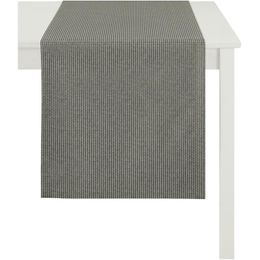 Apelt Tischl&auml;ufer &raquo;1104 Loft Style, Jacquard&laquo; grau Polyester, Viskose B/L: 48cm x 140cm, 1 Stk., rechteckig