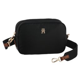 Tommy Hilfiger Damen Mini Bag &raquo;POPETTE CAMERA BAG&laquo;, Damen Umh&auml;ngetasche, Schultertasche mit TH-Schmuckelement B/H/T: 22cm x 15cm x 6,5cm