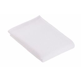 Vossen Saunatuch &raquo;Rom&laquo; mit Waffel Design wei&szlig; Waffelpiqu&eacute;, Obermaterial: 100% Baumwolle B/L: 80cmx220cm, 1 Stk., Waffelpiqu&eacute;