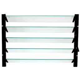Vitavia Fenster &raquo;Lamellenfenster, schwarz, BxH: 61x45 cm&laquo; f&uuml;r Gew&auml;chsh&auml;user Venus, Merkur, Mars, Uranus schwarz Aluminium B/H/L: 61cm x 45cm