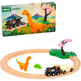 Brio Spielzeug-Eisenbahn &raquo;Brio WORLD, Dinosaurier Bahn Set&laquo; bunt Einheitsgr&ouml;&szlig;e Spielzeug-Eisenbahn