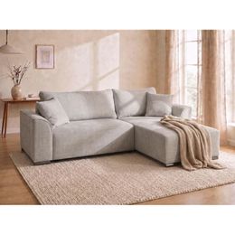 Collection AB Ecksofa &raquo;Sara L-Form, B: 236 cm, Schlaffunktion, Bettkasten, optional Topper&laquo; Bonnellfederkern, Liegefl. 116x190 cm, Couch als 