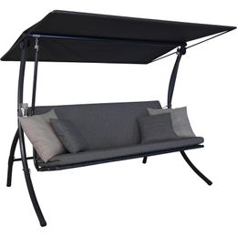 Angerer Hollywoodschaukel &raquo;Motion Smart stone&laquo; grau Obermaterial: 100% Polyester Einheitsgr&ouml;&szlig;e