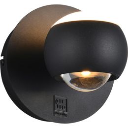 Musterring LED Wandleuchte &raquo;CANNON, 1-flammige LED Wandlampe 5W 500Lumen 2300-4000K CCT&laquo; LED-Board 1 Stk. Farbwechsler warmwei&szlig; - kaltwei&szlig; mit Fernbedienung, 