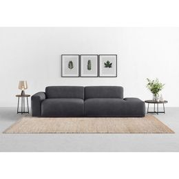 Trendmanufaktur Big-Sofa &raquo;Braga, mit hochwertigem Kaltschaum, Megasofa, Japandi-Design&laquo; modernes Big-Sofa, Couch mit hohem Sitzkomfort, 277/72/107 cm 