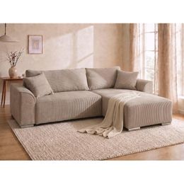 Collection AB Ecksofa &raquo;Sara L-Form, B: 236 cm, Schlaffunktion, Bettkasten, optional Topper&laquo; Bonnellfederkern, Liegefl. 116x190 cm, Couch als 