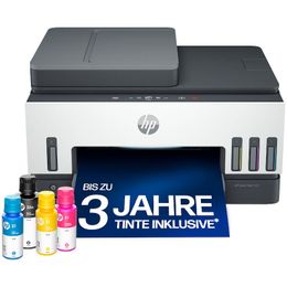 HP Multifunktionsdrucker &raquo;Smart Tank 7605&laquo; Bis zu 50&euro; Cashback sichern! Nur bis zum 31.10.2026 grau kompromisslos und bis 3 Jahre Tinte im 