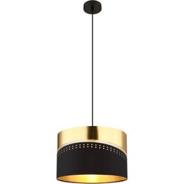 Globo LIGHTING H&auml;ngeleuchte &raquo;OR&laquo; E27 1 Stk. H&auml;ngelampe/Pendelleuchte/Esszimmer/Wohnzimmer/Esstisch gold 1 Stk.