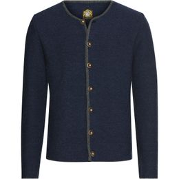 Hammerschmid Strickjacke Simon Blau/Grau (Gr&ouml;&szlig;e: 58)