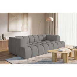 homsy by Ana Johnson Big-Sofa &raquo;&raquo;XL&laquo; BOUBELLE Design-Sofa extra tief, Bubble-Optik, Breite 246 cm&laquo; 4-Sitzer mit Wellenunterfederung, XL Sitztiefe 100 
