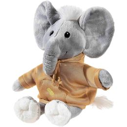 Heunec Kuscheltier &raquo;Hoody Crew, Elefant Eddy Erdnuss 35 cm&laquo; grau Einheitsgr&ouml;&szlig;e Kuscheltier