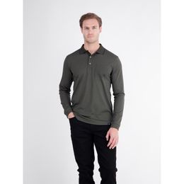 Lerros Herren Lerros Langarm-Poloshirt mit Logo-Stickerei L