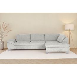 Die PlanBar Ecksofa &raquo;Ottomane MP-IN14007 L-Form, Breite 306 cm&laquo; wahlweise mit Schlaffunktion und verstellbaren Kopfst&uuml;tzen 100% Polyester B/H/T: 306cm
