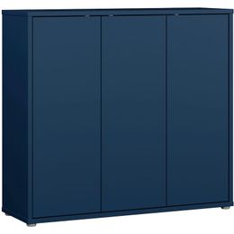 FORTE Schuhschrank &raquo;Alice Springs, Schuhschrank, Platz f&uuml;r 20 Paar Schuhe, 3 T&uuml;ren&laquo; B/H/T 109,2/99,1/34,9 cm, Stauraumschrank, Mehrzweckschrank, 
