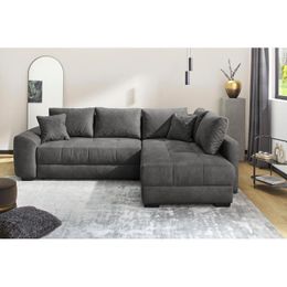 Jockenh&ouml;fer Ecksofa &raquo;Amalfi, L-Form, B: 270 cm, Liegefl. 146x224 cm, Dauerschlafsofa&laquo; Tonnentaschen-Federkern, Topper, Bettkasten & Kissen Korpus: 100% Polyester;